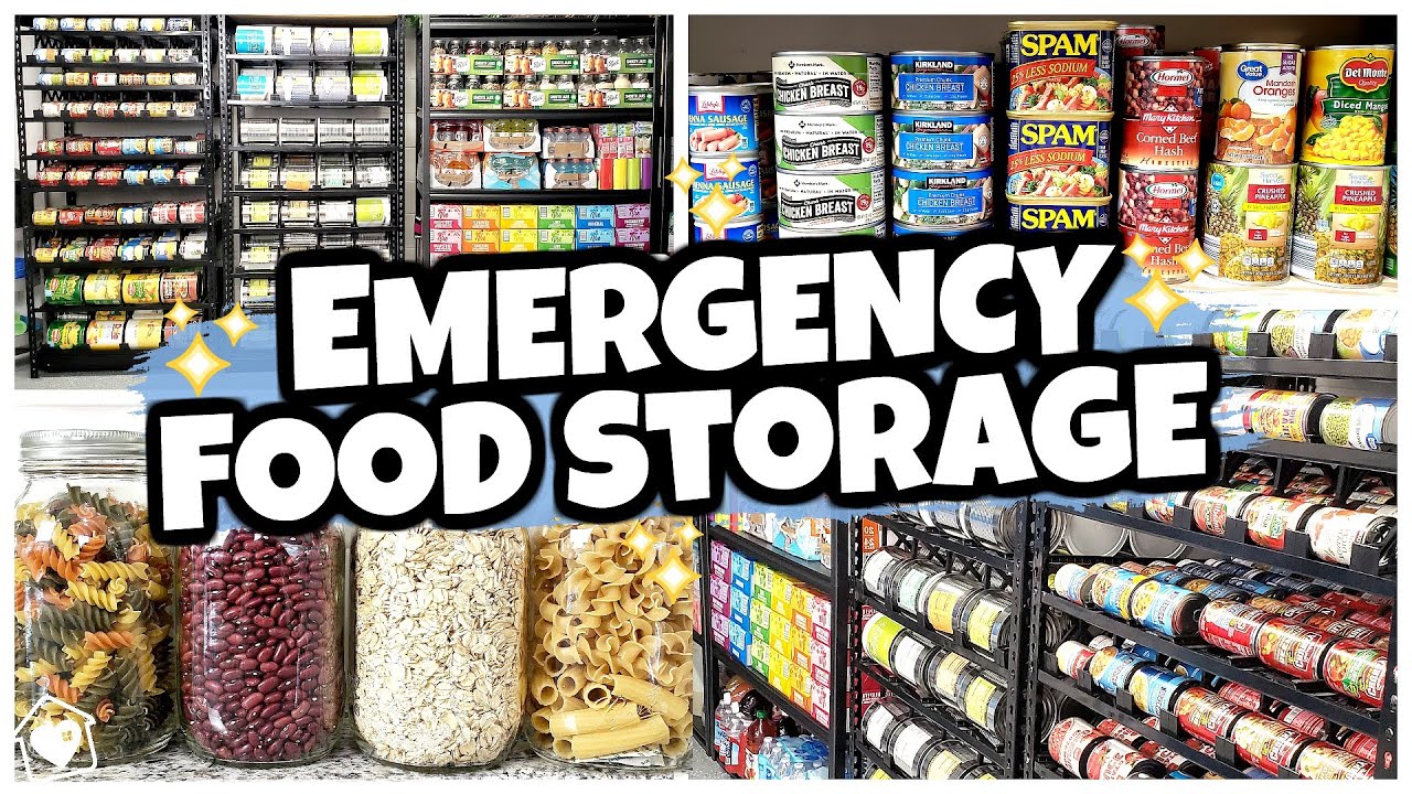 Survival Prepping Food Storage: 20 Items You Must Have