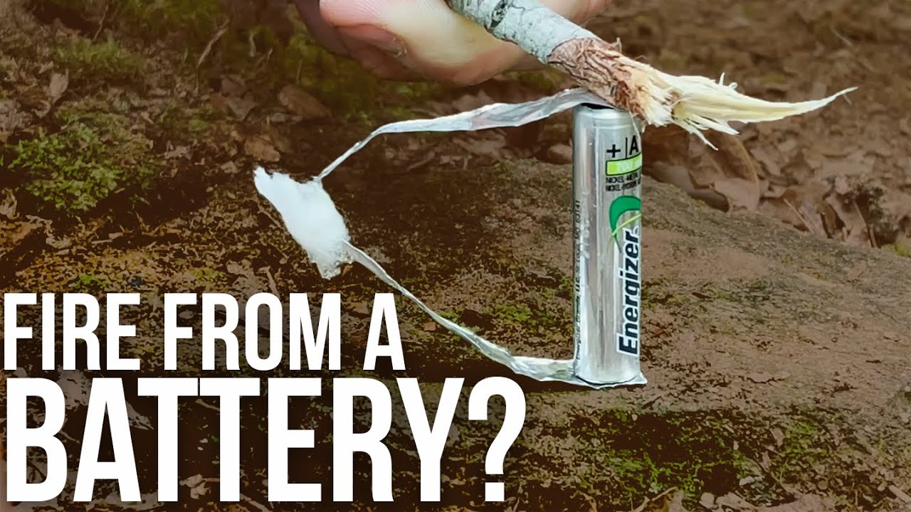 Fire Starting With A Battery | ON Three