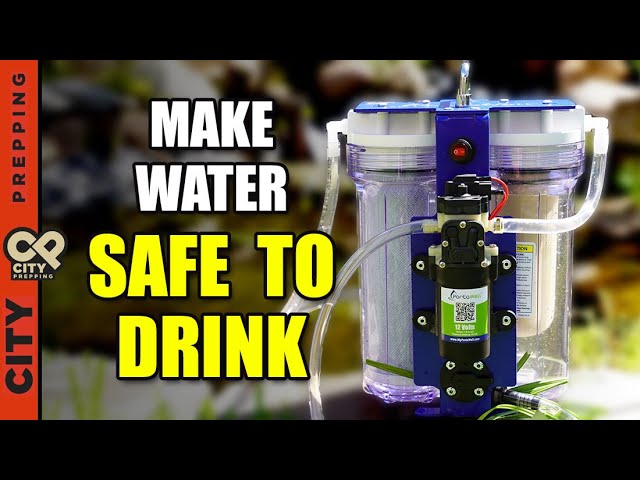 Easily Make Water Safe To Drink: PortaWell Water Filter Review