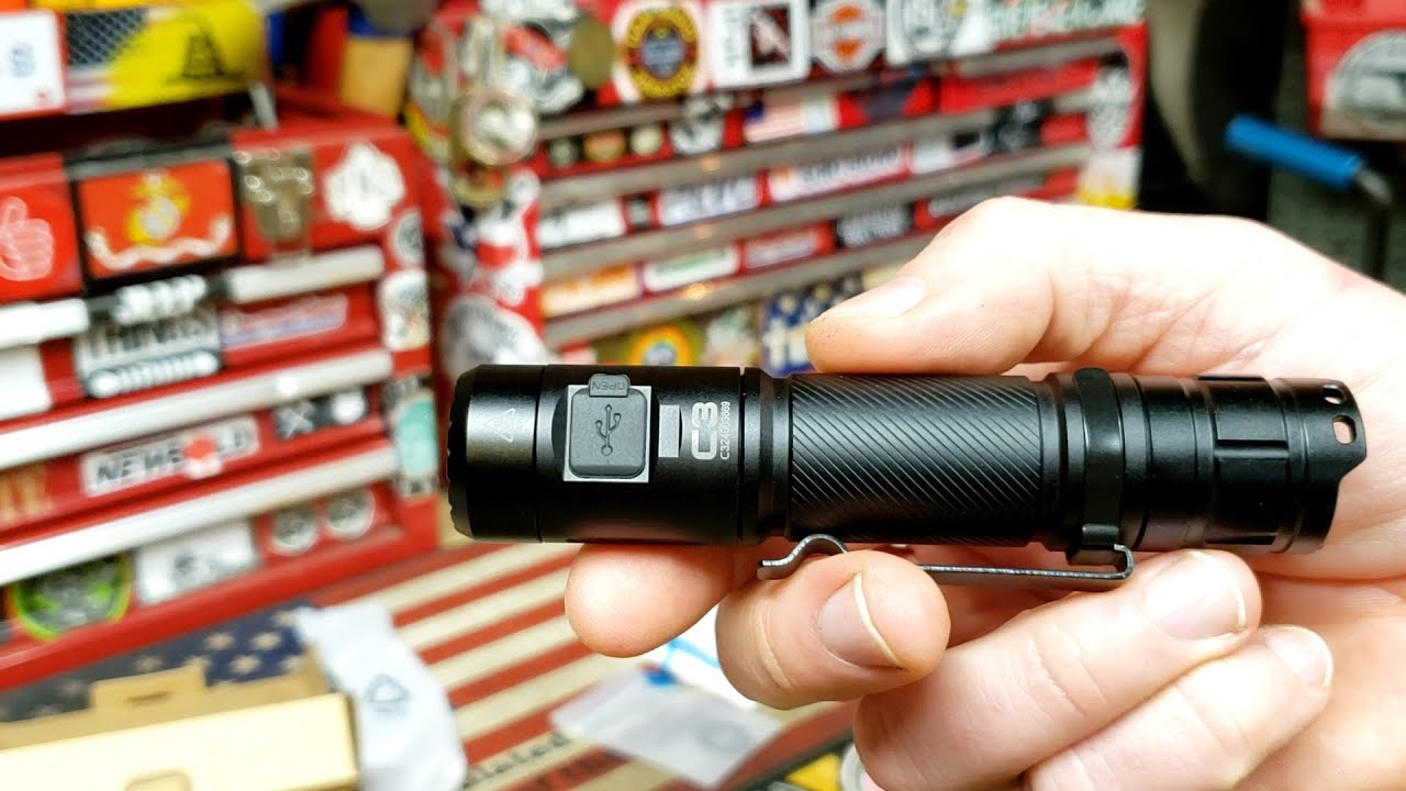Wuben C3 1200 Lumens Flashlight For Everyday Carry