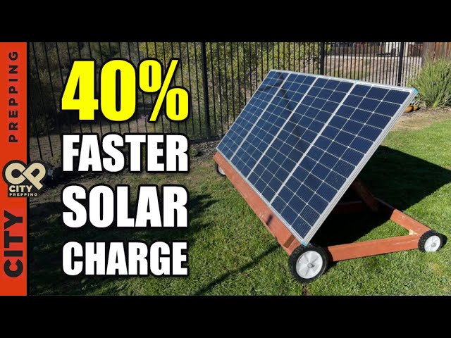 How To Build A Solar Stand / Sun Tracker (DIY)