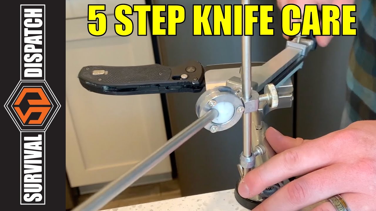 How To Properly Care For Your Knife ... In 5 Steps!