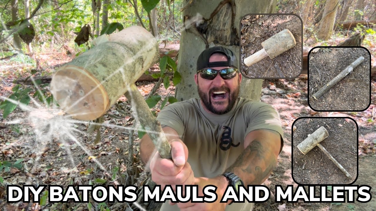 DIY Bushcraft Batons, Mauls And Mallets