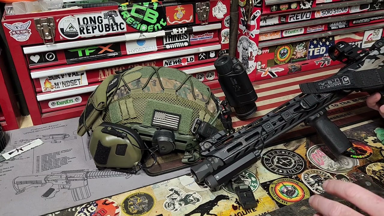 Weapon Light With Green Or Infrared (IR) Laser For Night Vision