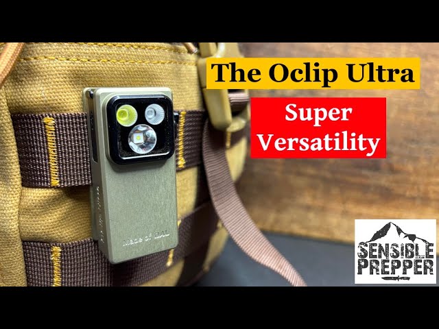 Olight Oclip Ultra: Super Versatile Clip On Light