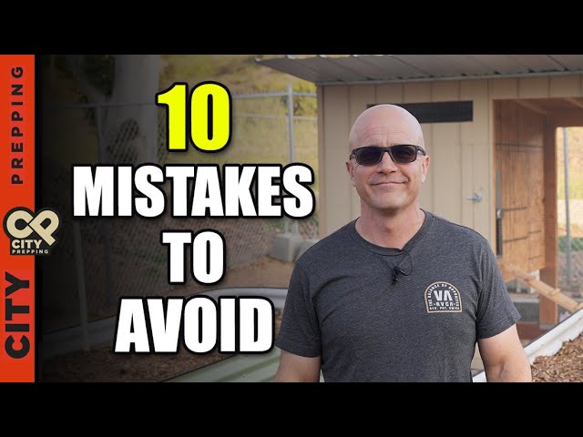 10 Mistakes To AVOID When Building Your Suburban Homestead