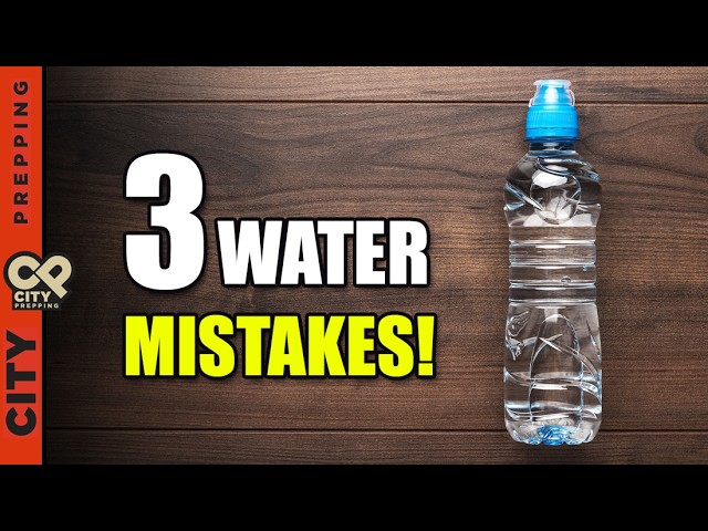 3 Mistakes Preppers Make When Storing Water - 2026