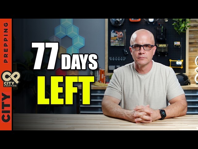 We Have Only 77 Days Left … Most People Don’t See What’s Coming