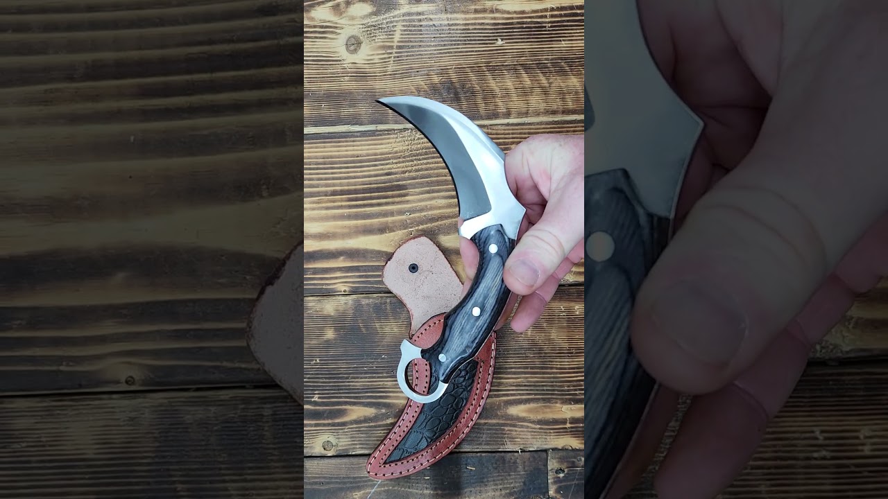 Karambit Knife - Fixed Blade With Sheath - Claw Knife Karambit Https ...