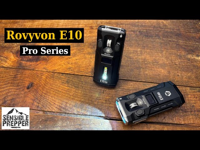 Rovyvon E10 Pro Series Flashlight Review