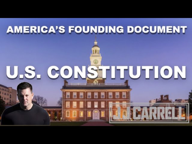 The J.J. Carrell Show EP34: The 14th Amendment Of The Constitution.